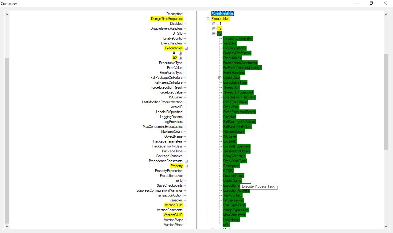 SSIS Compare & Merge Tool - Visual Studio Marketplace